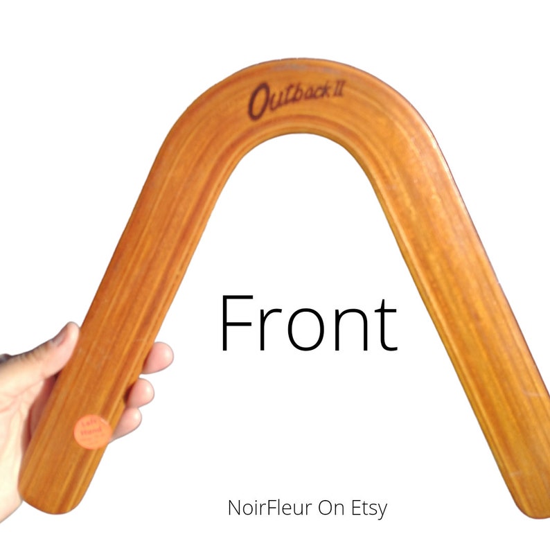 Outback Ii Left Handed Boomerang Made by Doug Dufresne Collectable ...