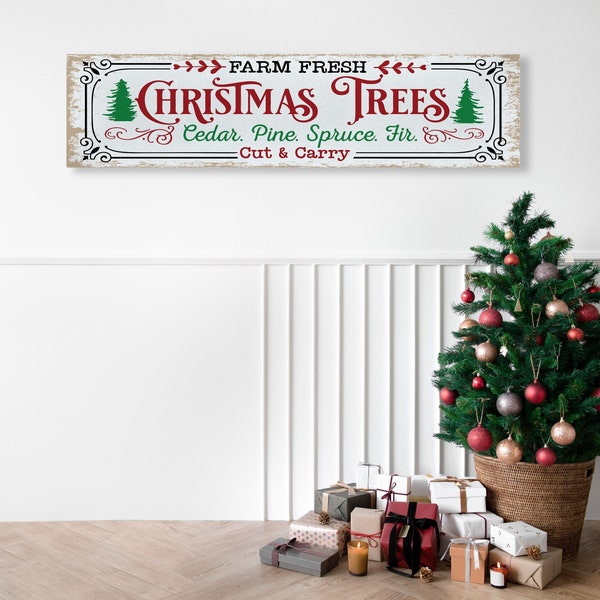 Tree Farm Sign - Etsy