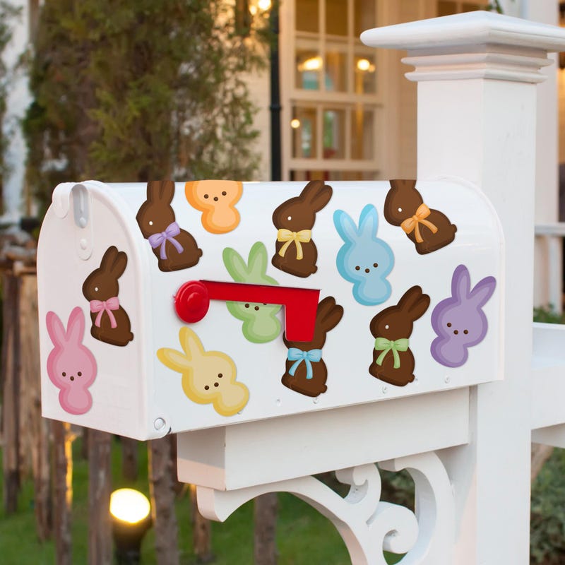 Bunny and Mailbox - Etsy