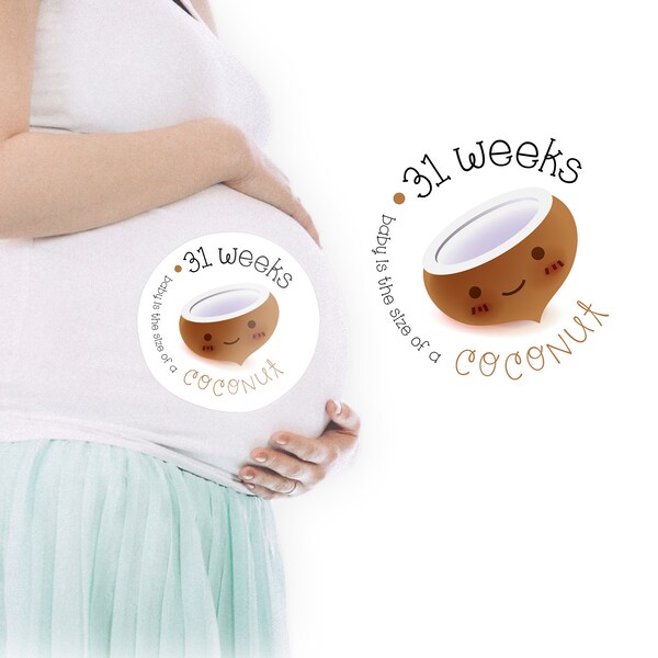 Pregnancy Stickers - Etsy