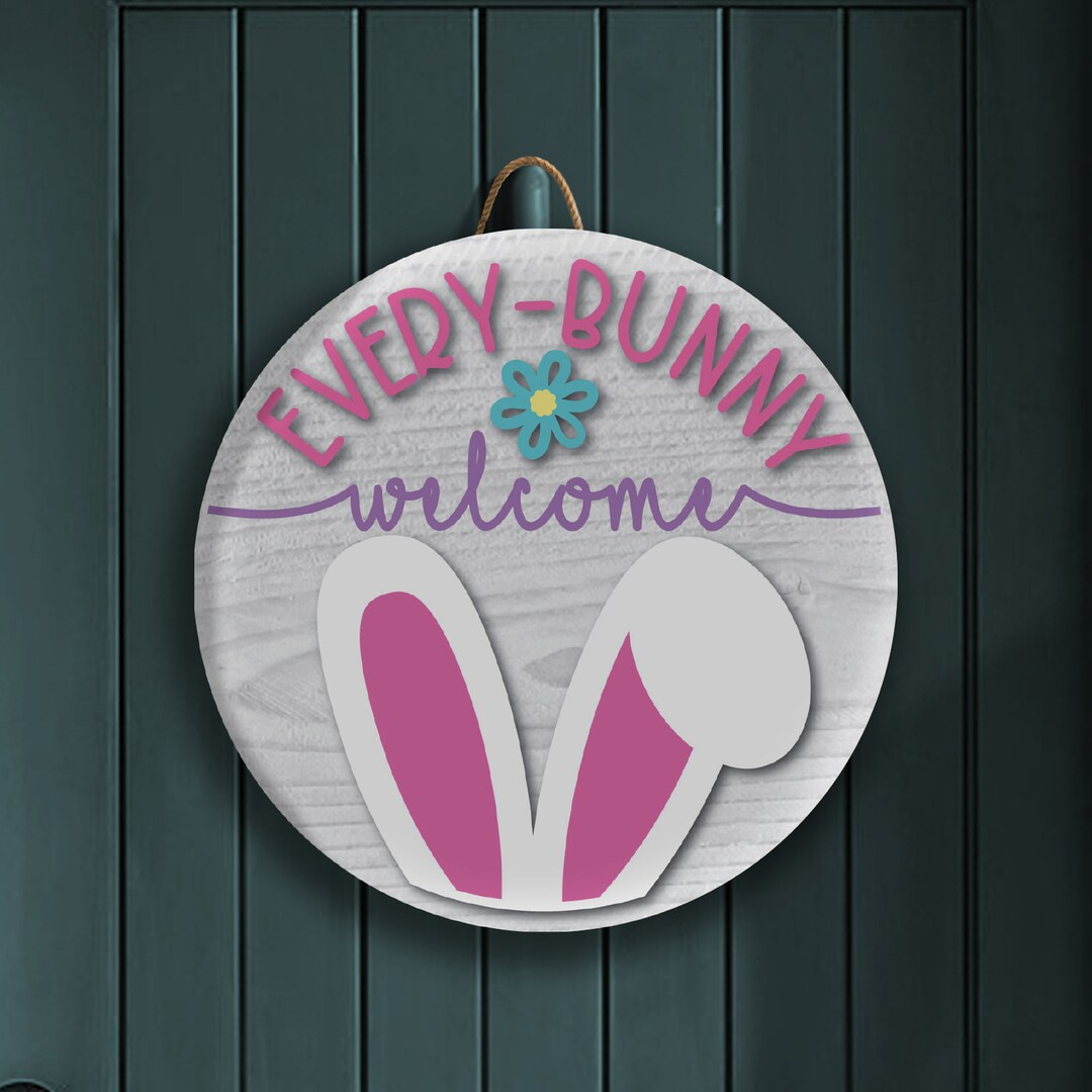 Easter Door Sign, Easter Porch Decor, Easter Decor, Front Door Sign ...
