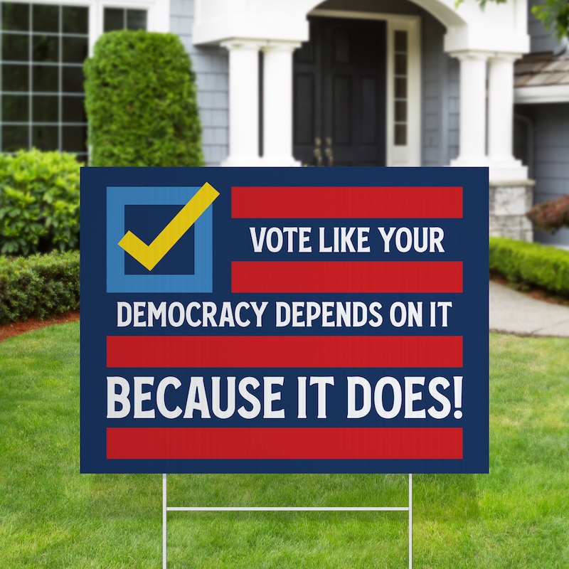Political Yard Signs - Etsy
