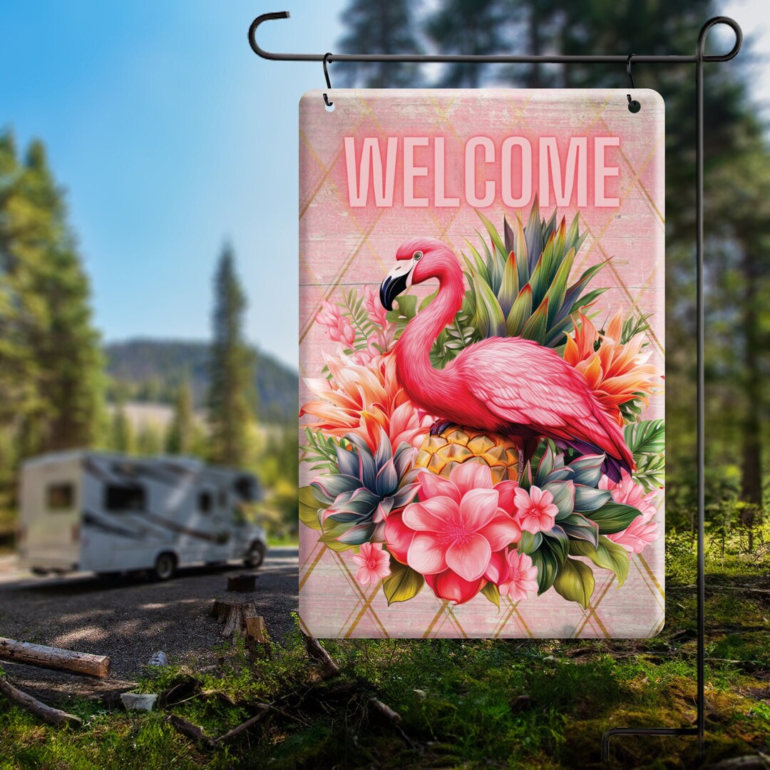 Welcome Flamingo, Gift Flamingo, Flamingo Decor, Flamingo Tropical ...