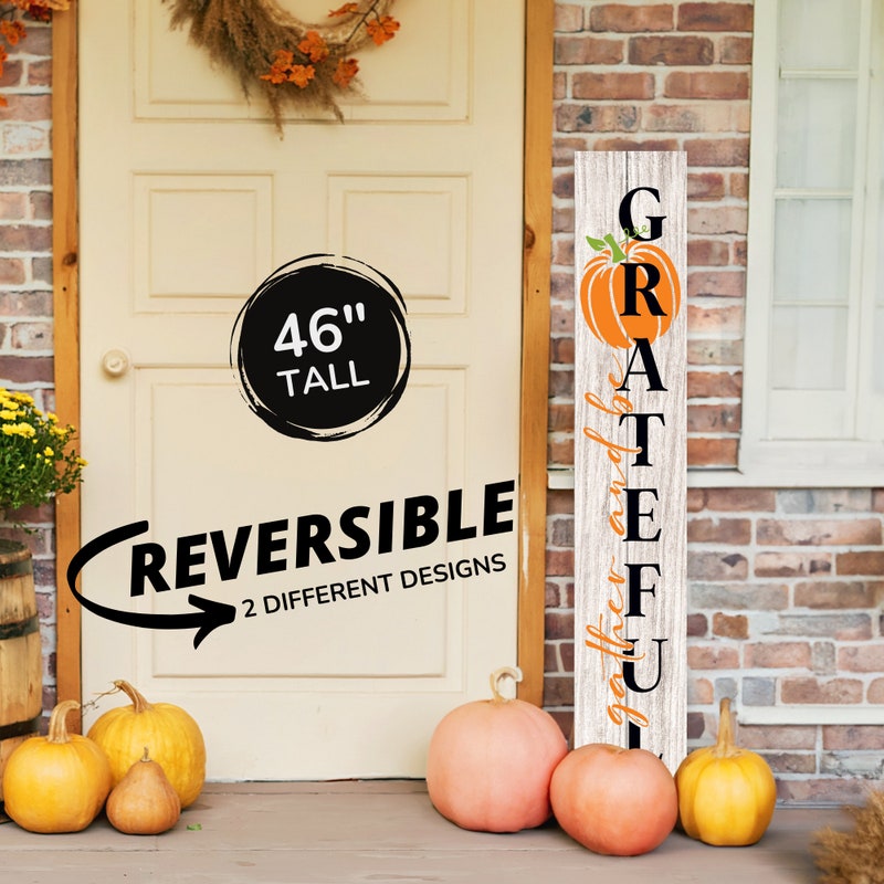 Thanksgiving Vertical Banners - Etsy