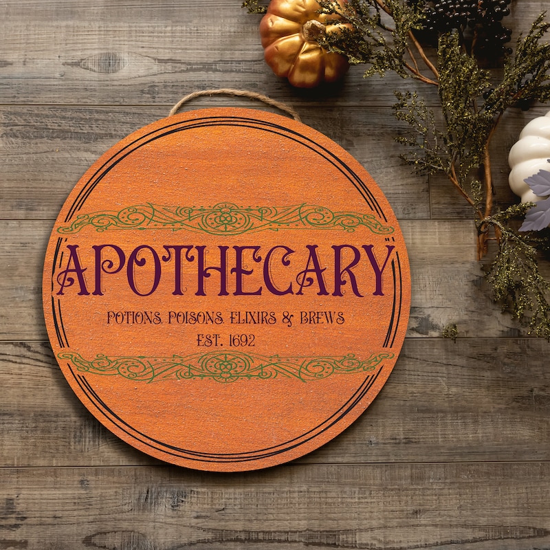 Apothecary Sign - Etsy