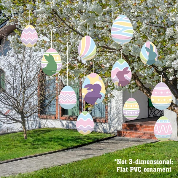 Wooden Easter Outdoor Decorations - Etsy