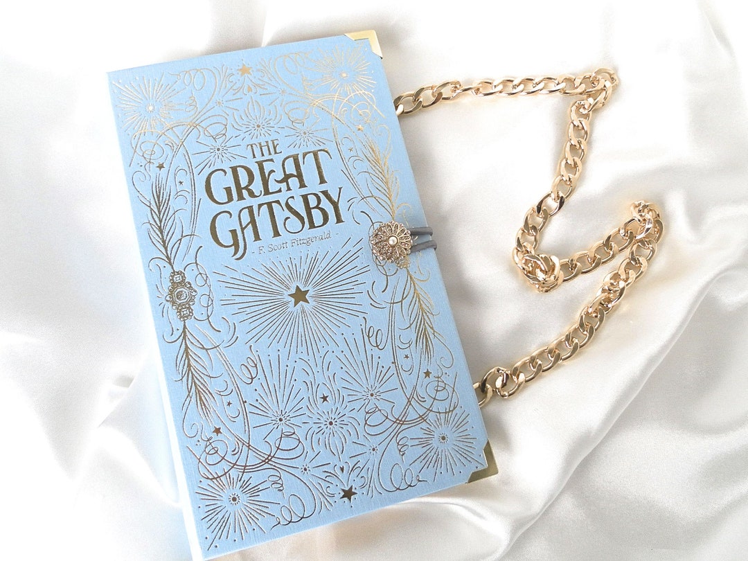 The Great Gatsby Book Purse Purse From a Book, Bride Wedding Purse Book ...