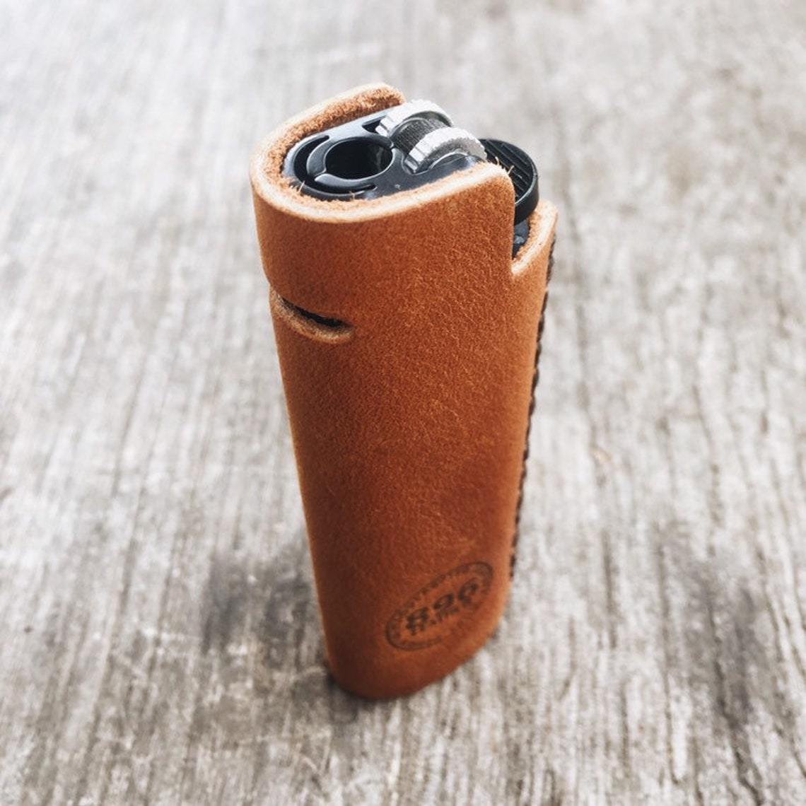 Tan Leather Lighter Case Lighter Cover Handmade Lighter Case | Etsy