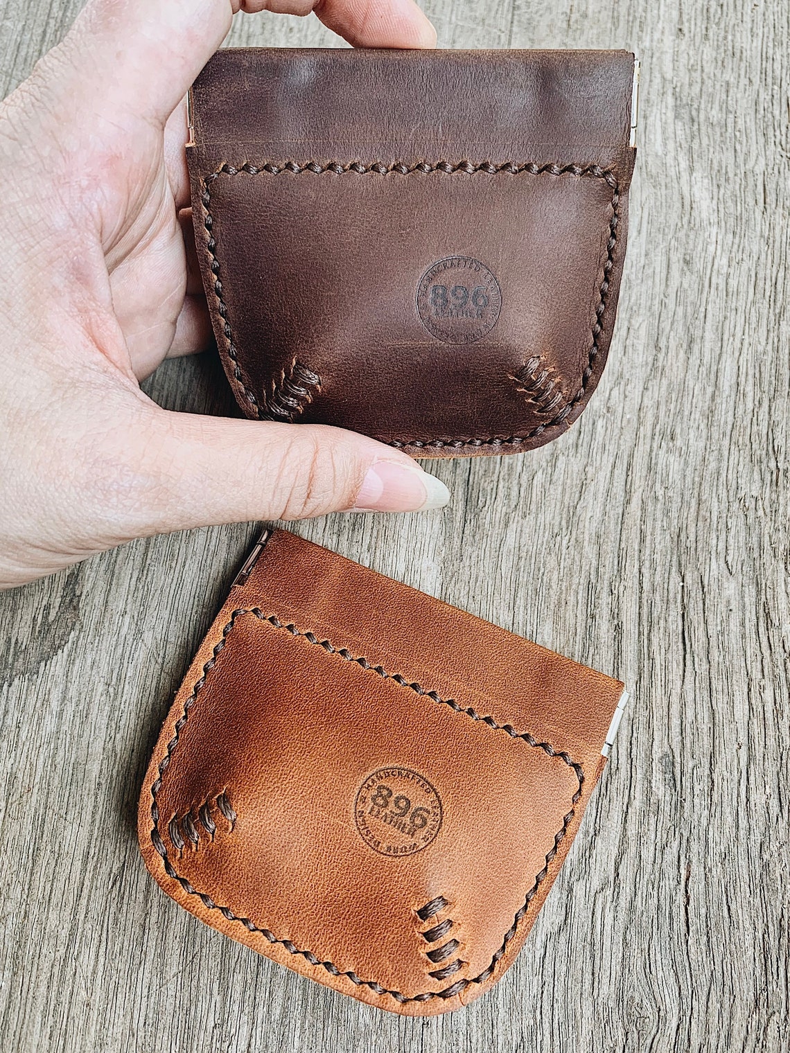 Little Leather Squeeze Pouch Coin Pouch. price for 1 Pcs. - Etsy