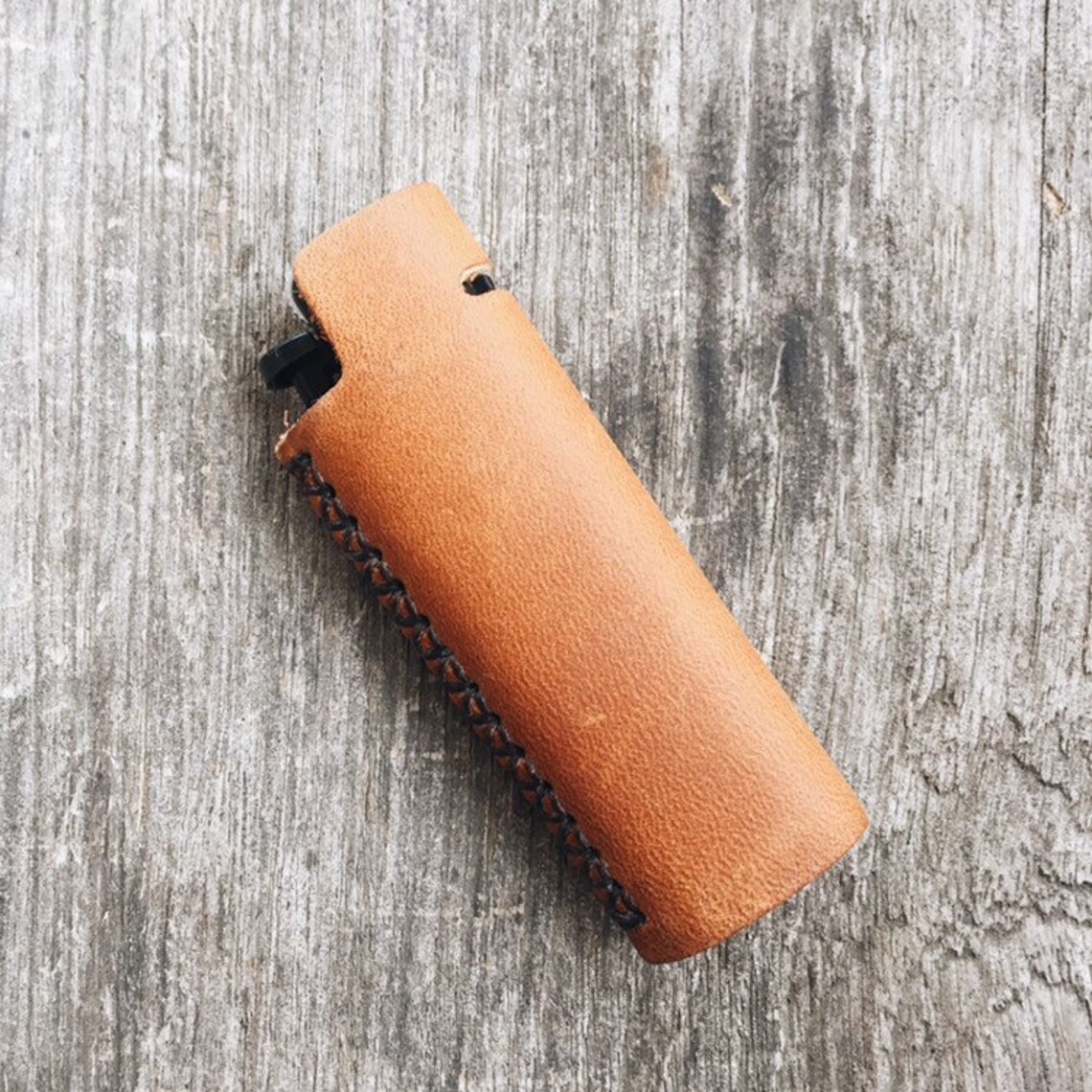 Tan Leather Lighter Case Lighter Cover Handmade Lighter Case | Etsy