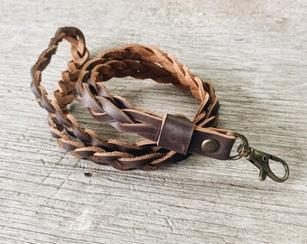 Leather Key Strap - Etsy