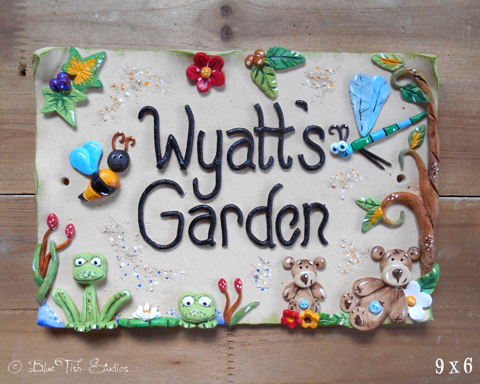 Children's Memorial Plaque Ceramic Stoneware Sign Custom - Etsy