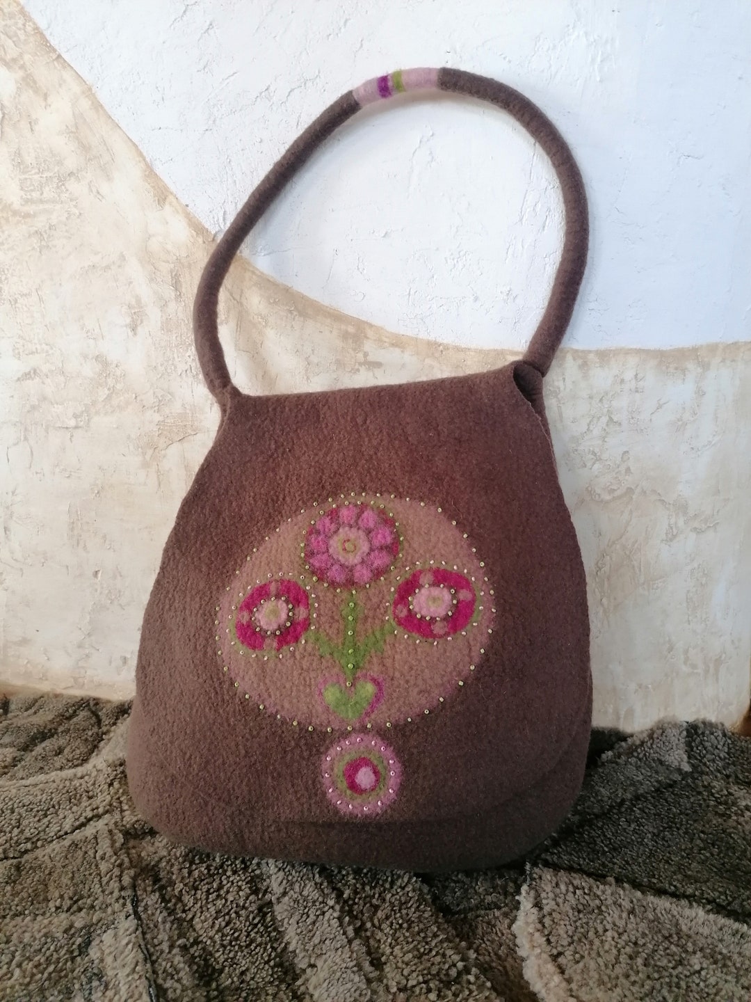 Purse Felted Bag - Etsy