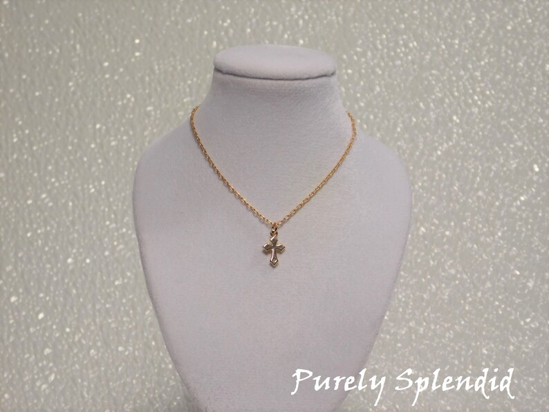 Gold Cross Necklace for 18 Inch Girl Dolls American Made Girl | Etsy