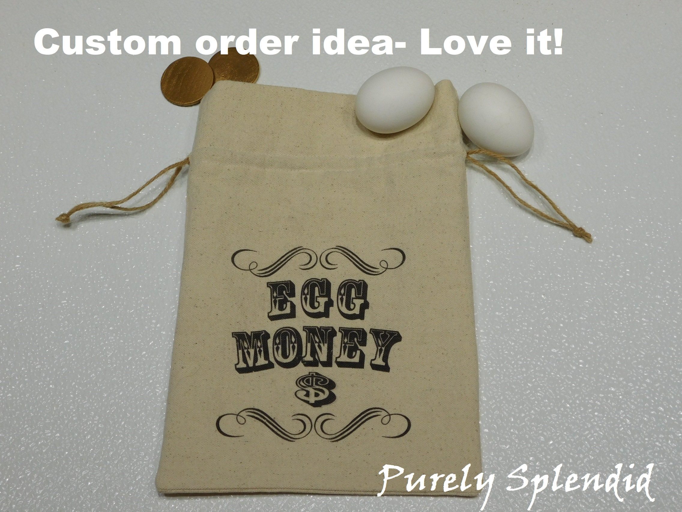 Wild West Bank Bag and Wooden Coins, Personalize It - Etsy