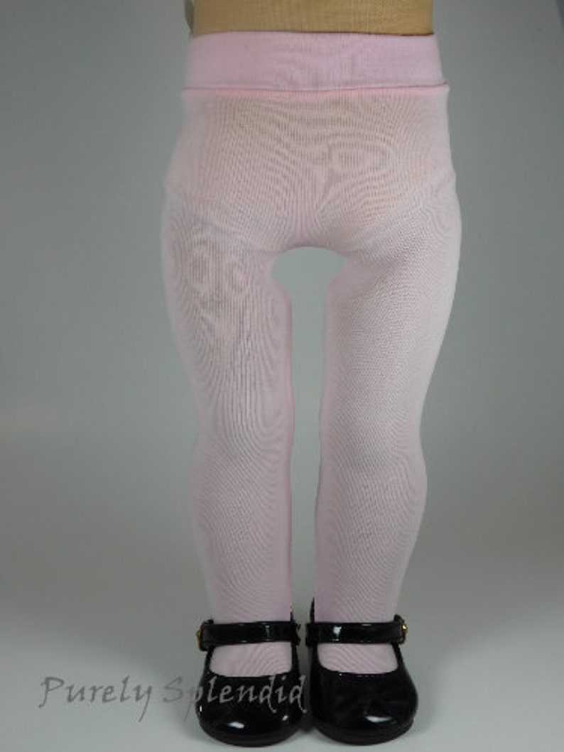 Barely There Pink Ballet Tights for 18 inch Girl Dolls | Etsy