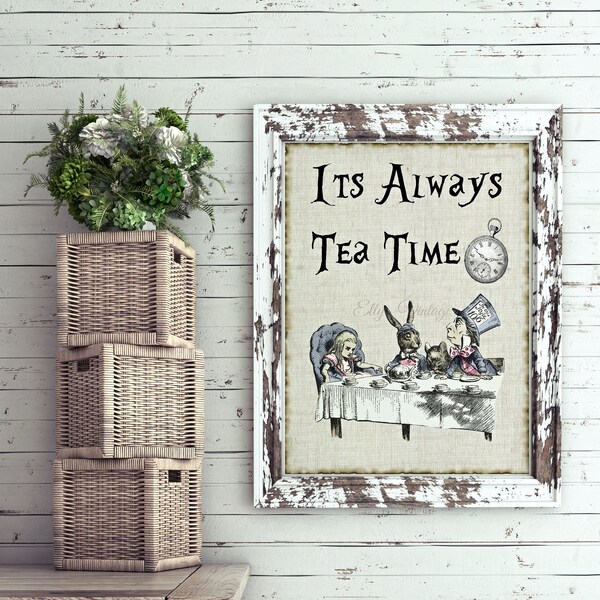 It's Always Tea Time - Etsy