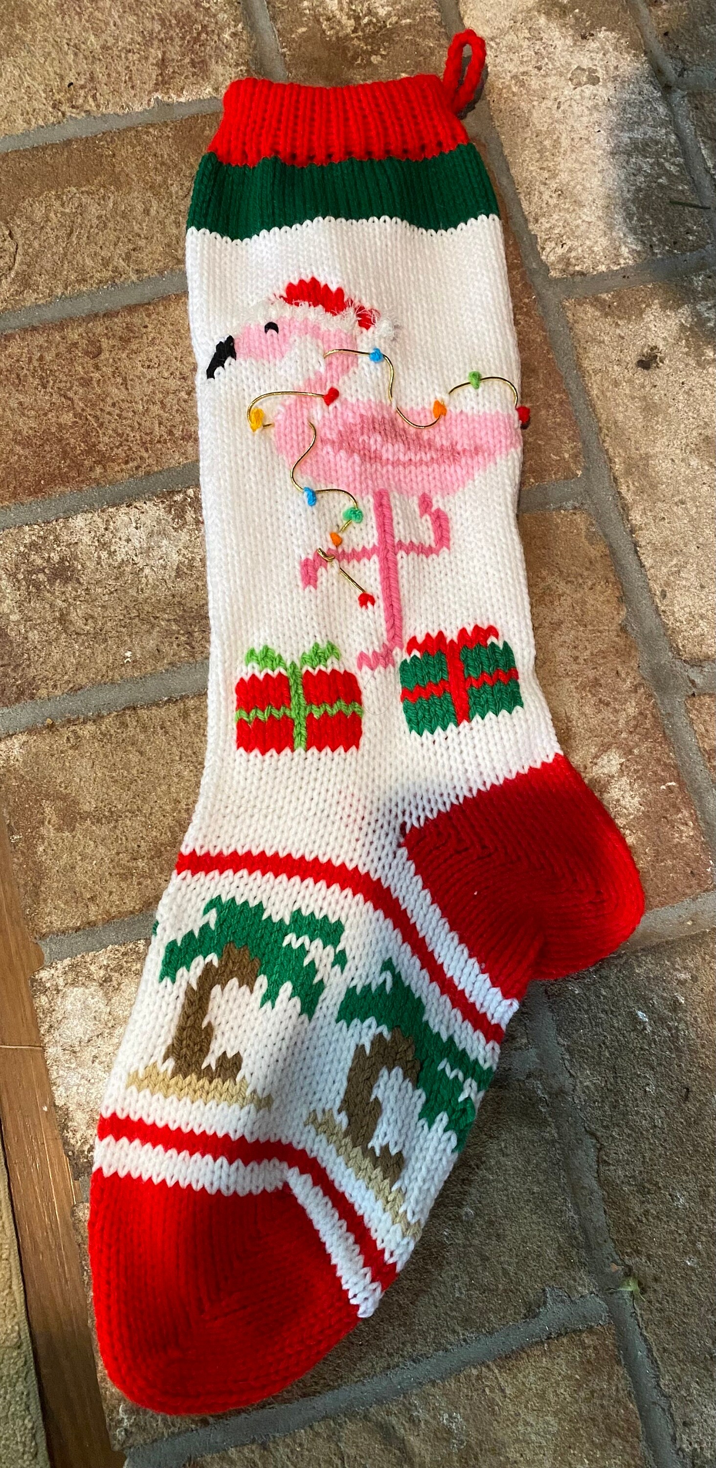 Hand Knit Beach Color Stockings - Etsy