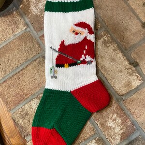 Hand Knit Hunting Santa and Fishing Santa - Etsy