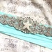 Beach Wedding, Beach Wedding Sash, Starfish Sash, Aqua Sash, Bridal ...