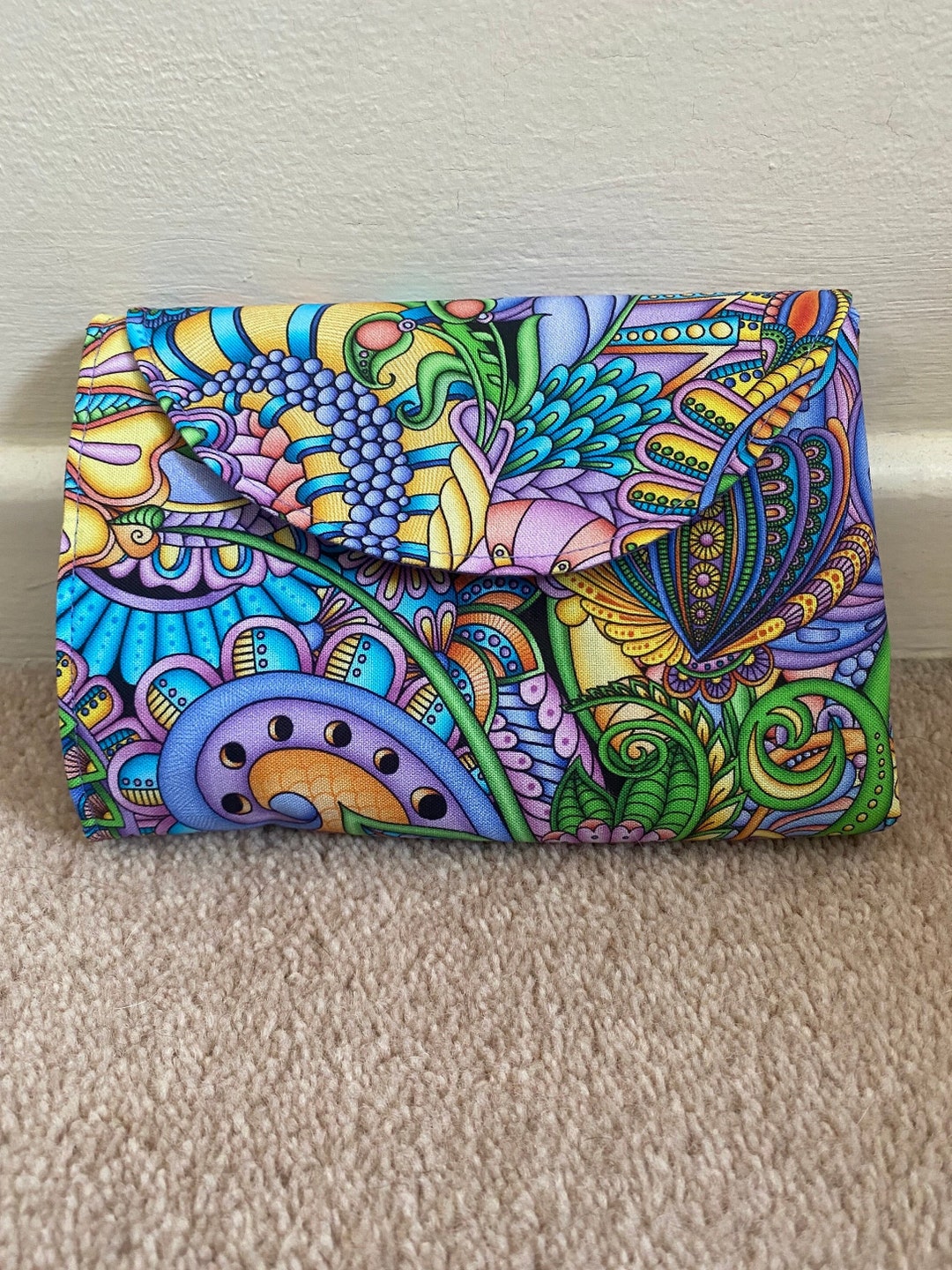 Festival Tri-fold Crochet Hook Wallet - Etsy