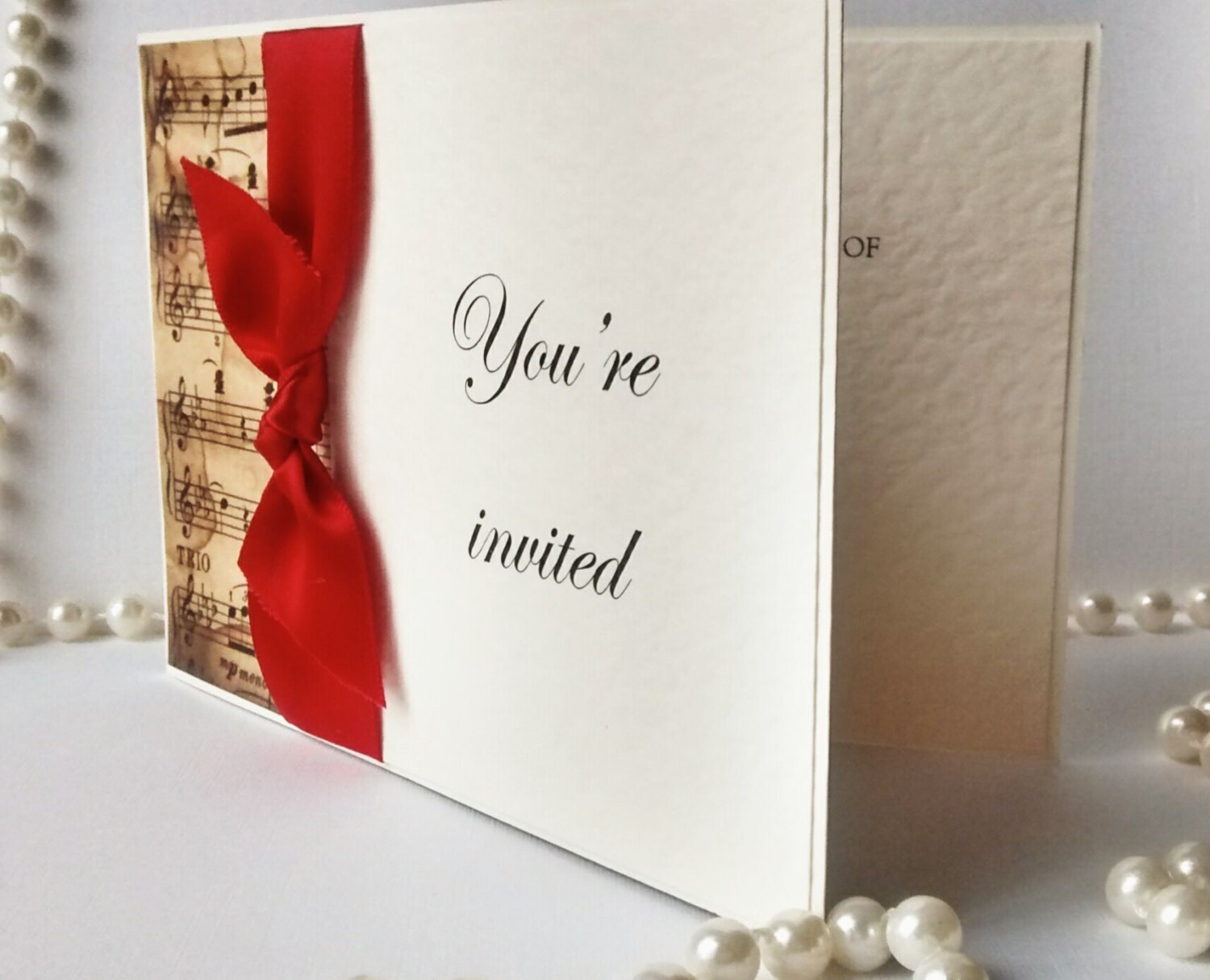 Music Wedding Invitation,victoria - Etsy