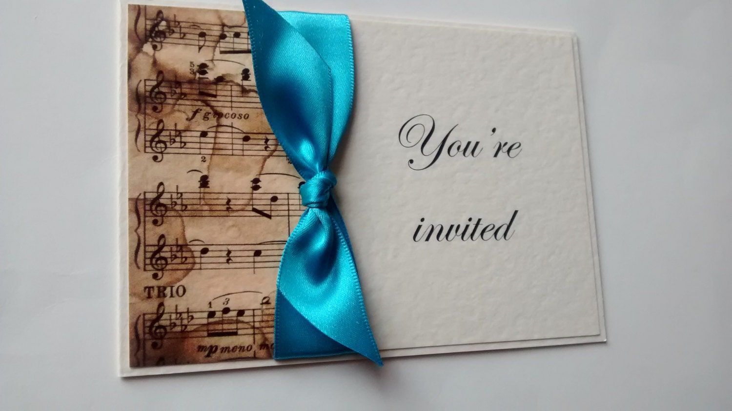 Music Wedding Invitation,victoria - Etsy