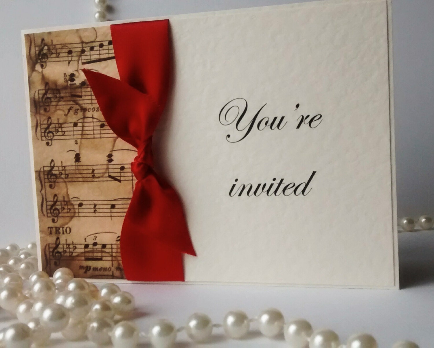 Music Wedding Invitation,victoria - Etsy