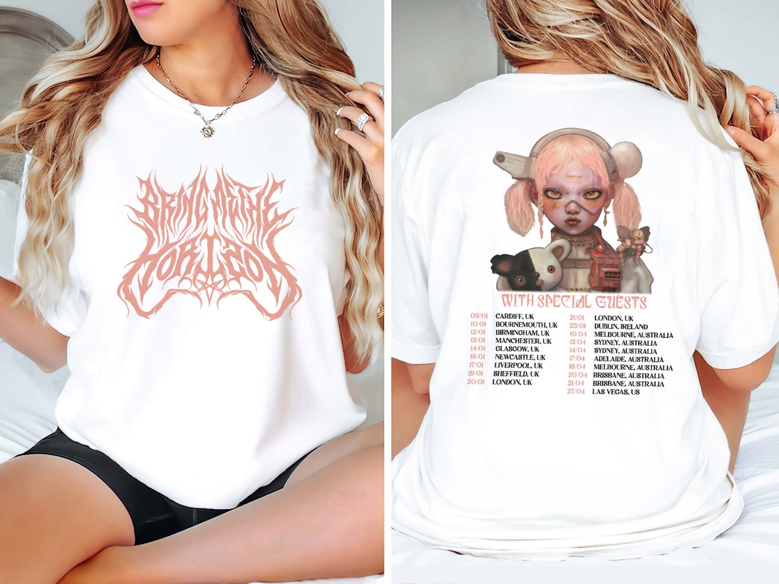 Bring Me The Horizon Shirt, Bring Me The Horizon Tour 2024 Shirt sold ...