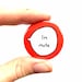 Im Mute Non-verbal Pin Badge Button - Etsy