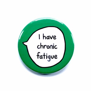Chronic Fatigue Kit - ME CFS - Set of 6 Pin Badge Buttons - Etsy