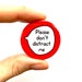 Please Don’t Distract Me - ADHD Autistic Neurodiversity - Pin Badge ...