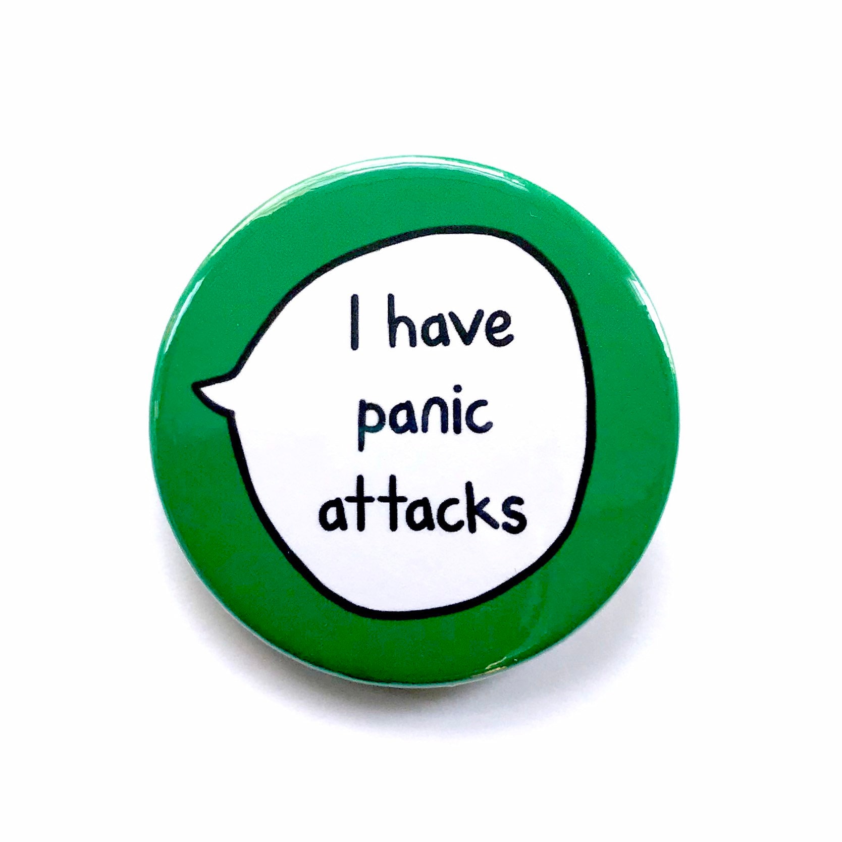 I Have Panic Attacks PTSD Pin Badge Button - Etsy