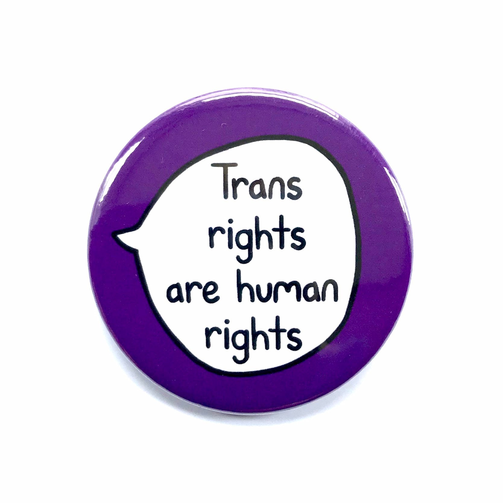 Trans Rights Are Human Rights Pin Badge Button. Transgender - Etsy