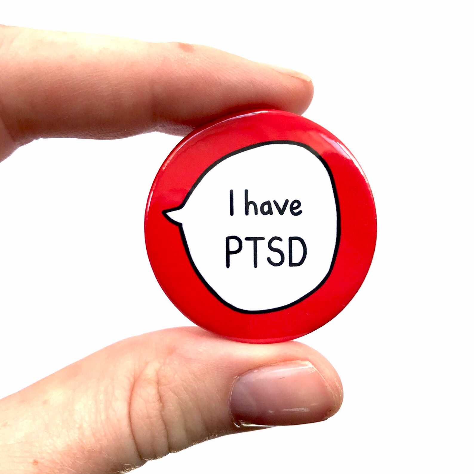 PTSD Kit 2 Set of 6 Pin Badge Buttons - Etsy