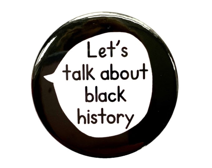 Black Lives Matter Anti Racism Pin Badge Button | Etsy