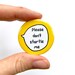 Please Don't Startle Me - Pin Badge Button - Mental Health ...