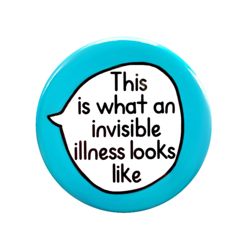 This is What an Invisible Illness Looks Like Hidden - Etsy UK