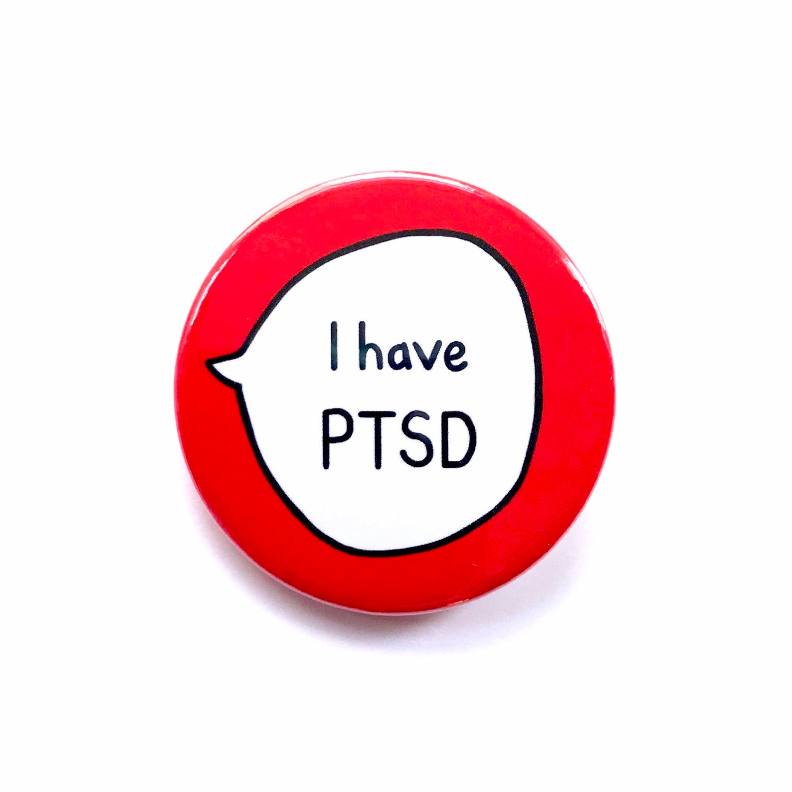 PTSD Kit 2 Set of 6 Pin Badge Buttons - Etsy