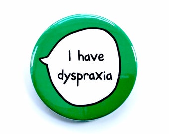 Celebrate Neurodiversity - Autism ADHD Dyspraxia Dyslexia - Pin Badge ...