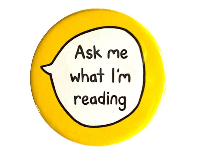 Bookish Pinback Buttons Collection - Etsy UK