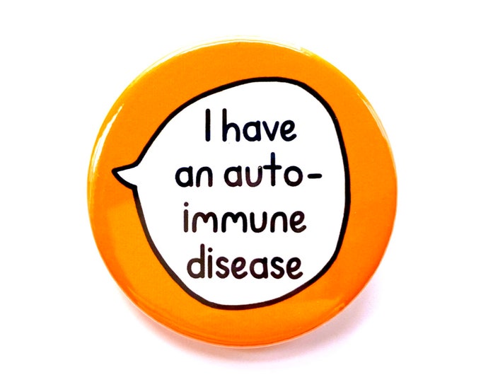 I Have A Compromised Immune System Pin Badge Button | Etsy