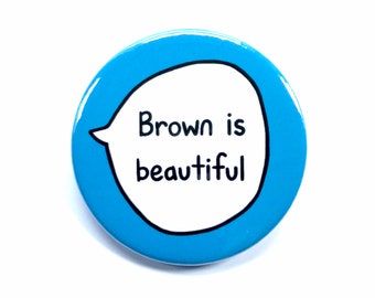 Black Lives Matter Anti Racism Pin Badge Button | Etsy