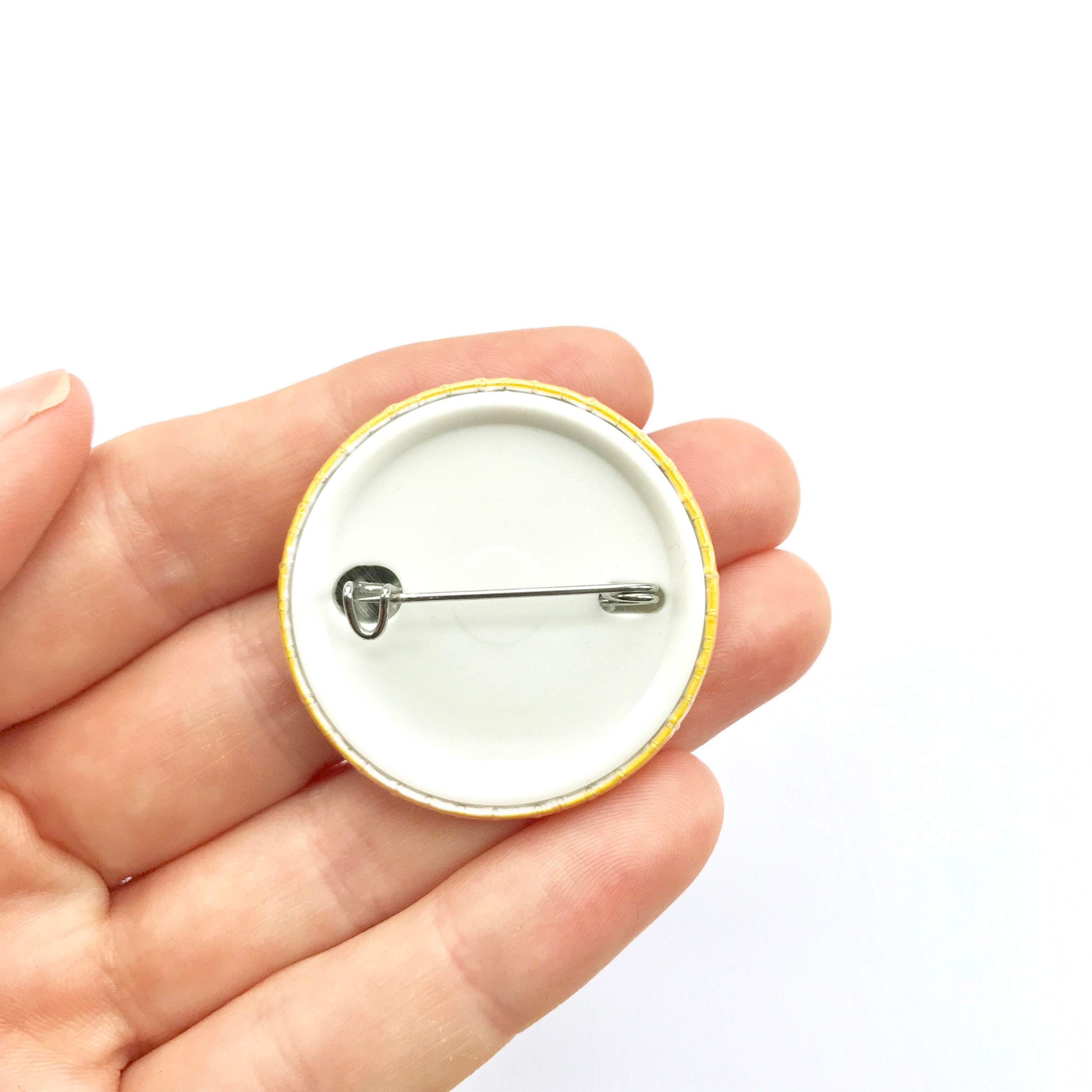 Don't Comment on My Food Pin Badge Button | Etsy