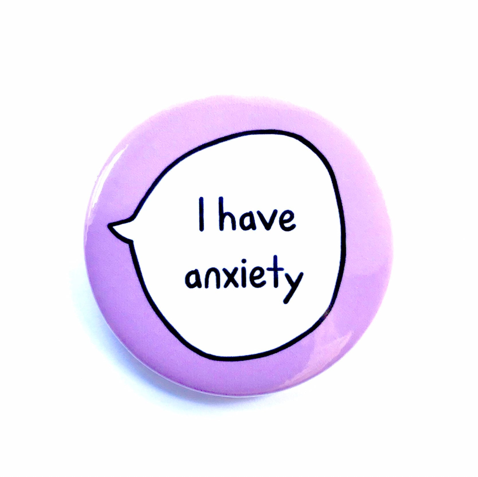 Anxiety Kit Set of 6 Pin Badge Buttons - Etsy UK