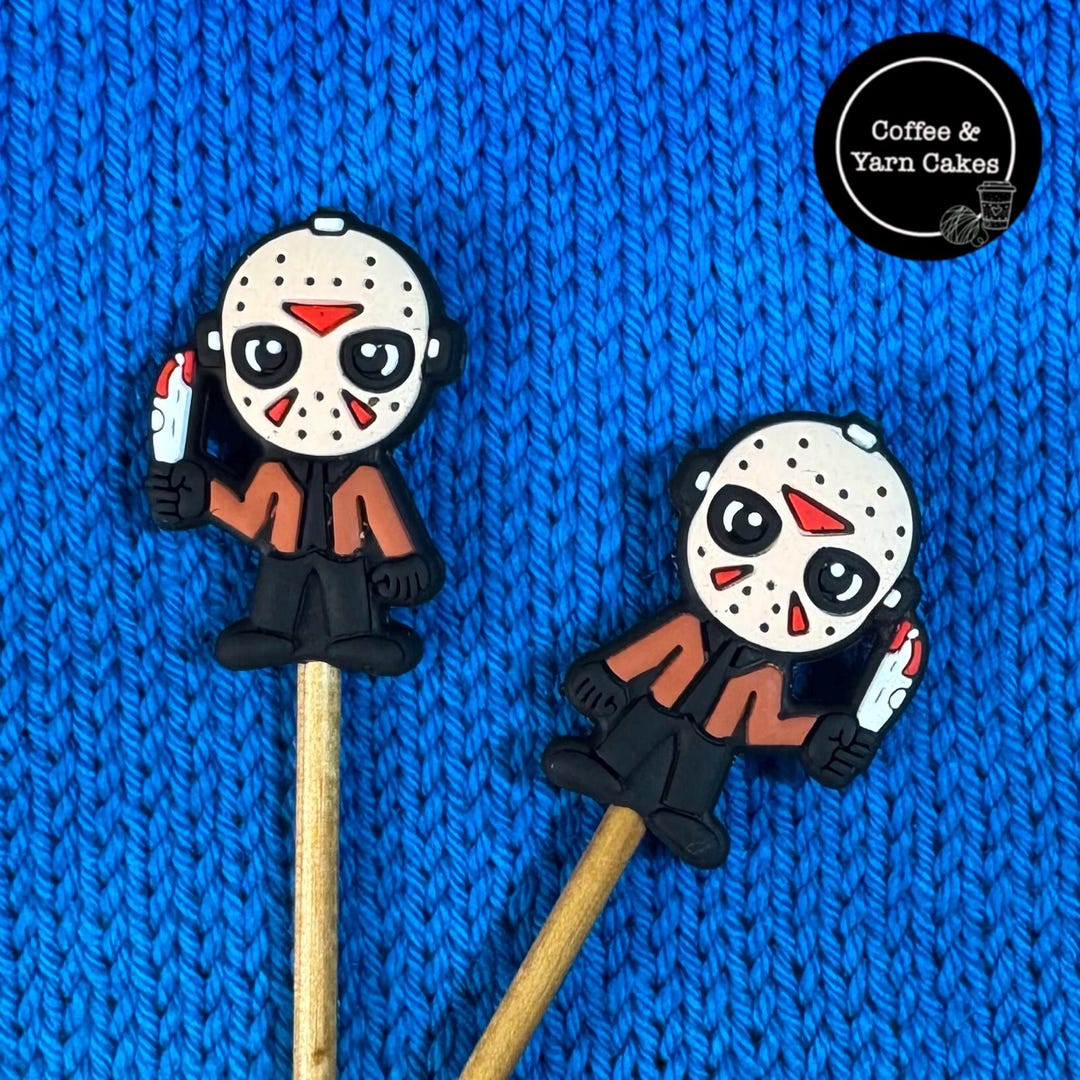 Jason Friday the 13th Horror Slasher Stitch Stoppers Knitting Needle ...