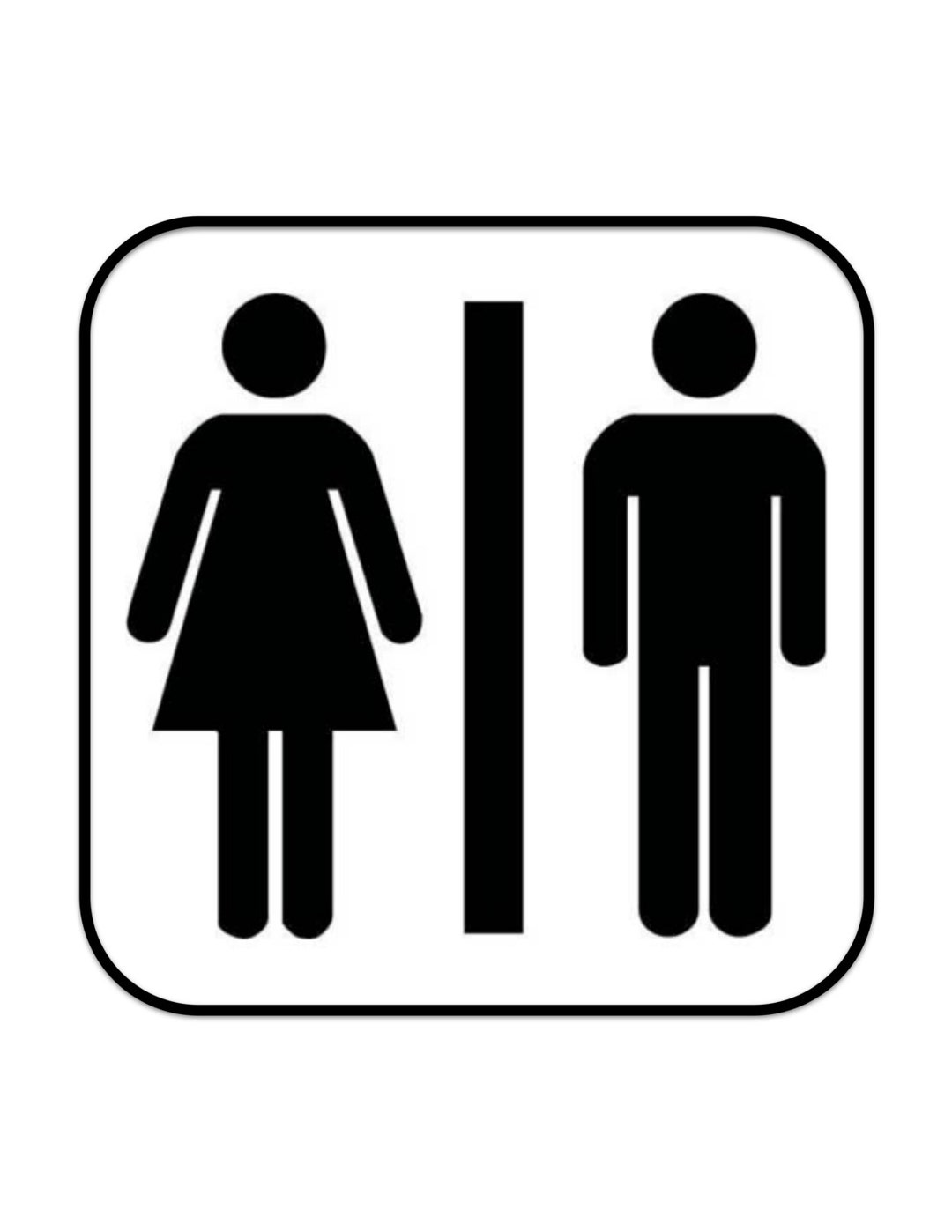 Construction Sign: Porta Potty - Etsy