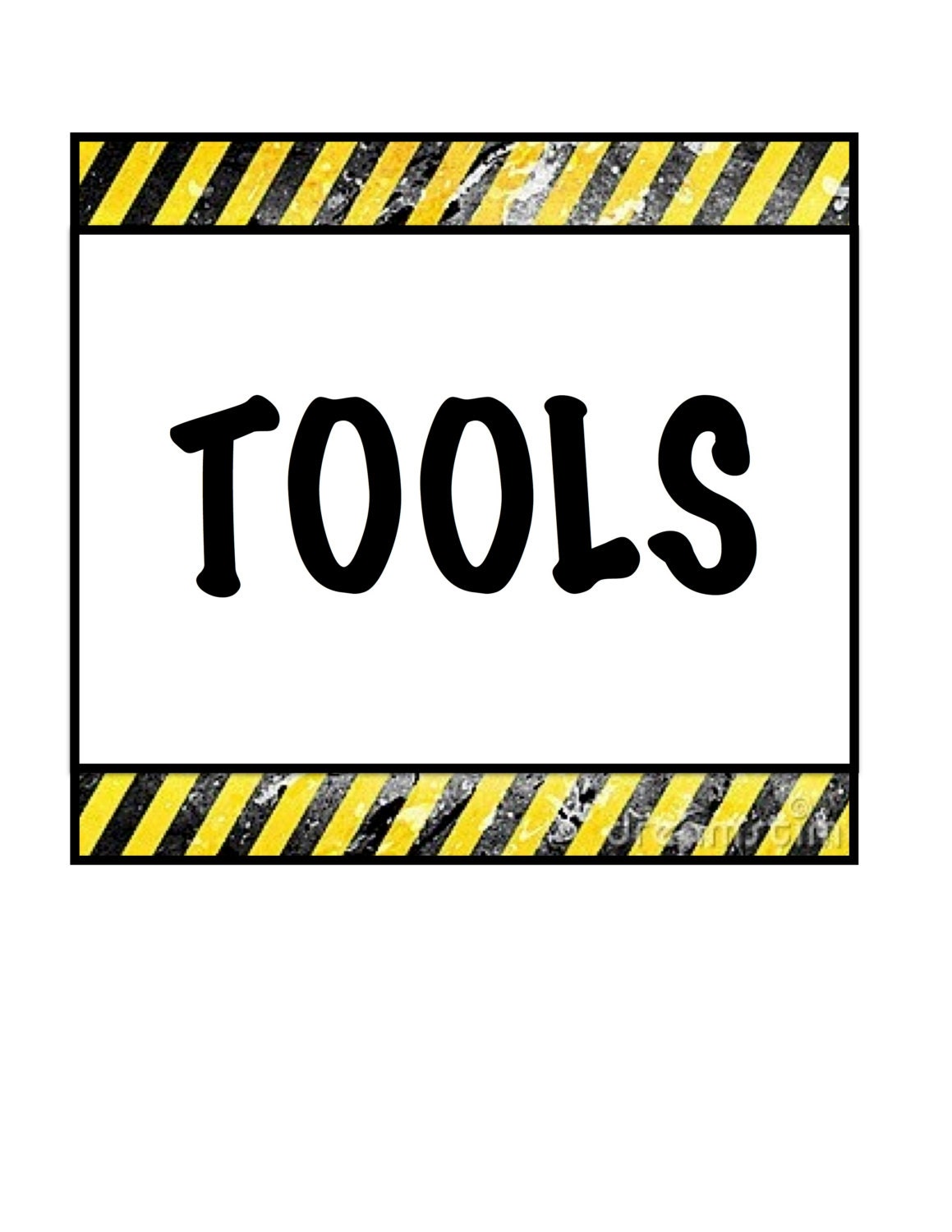 Construction Signs: Tools - Etsy