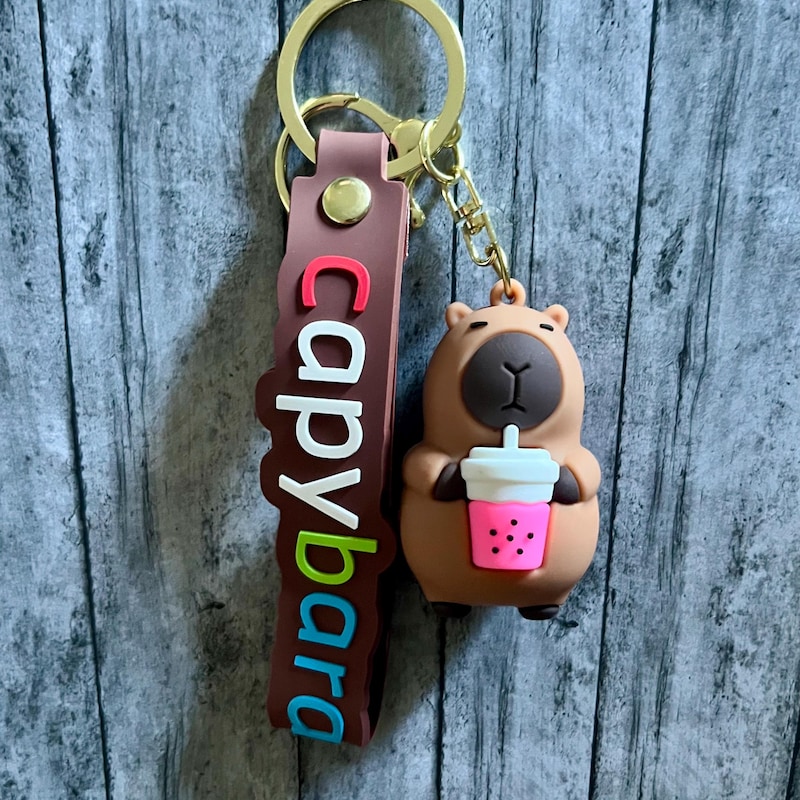 Capybara Keychains - Etsy