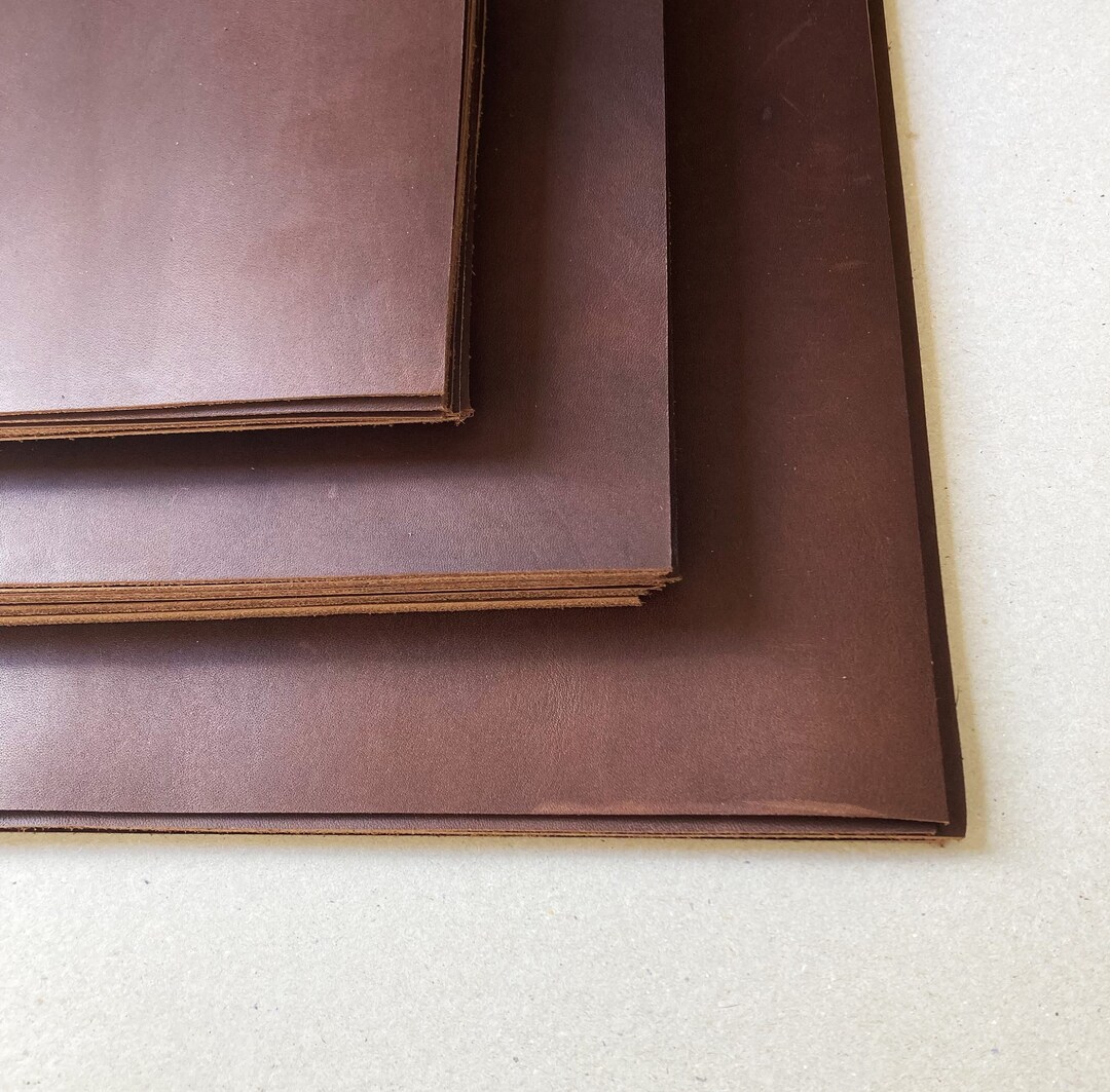Bovine Leather Sheets for Crafts, Arts, and Hobby. Pre-cut DIY Panels ...